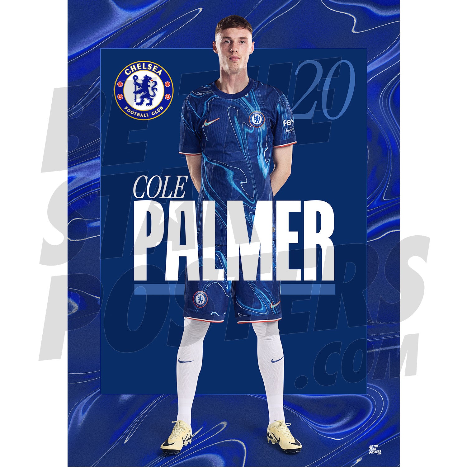 Chelsea FC | Palmer 24/25 Headshot Poster | Be The Star Posters – Be ...