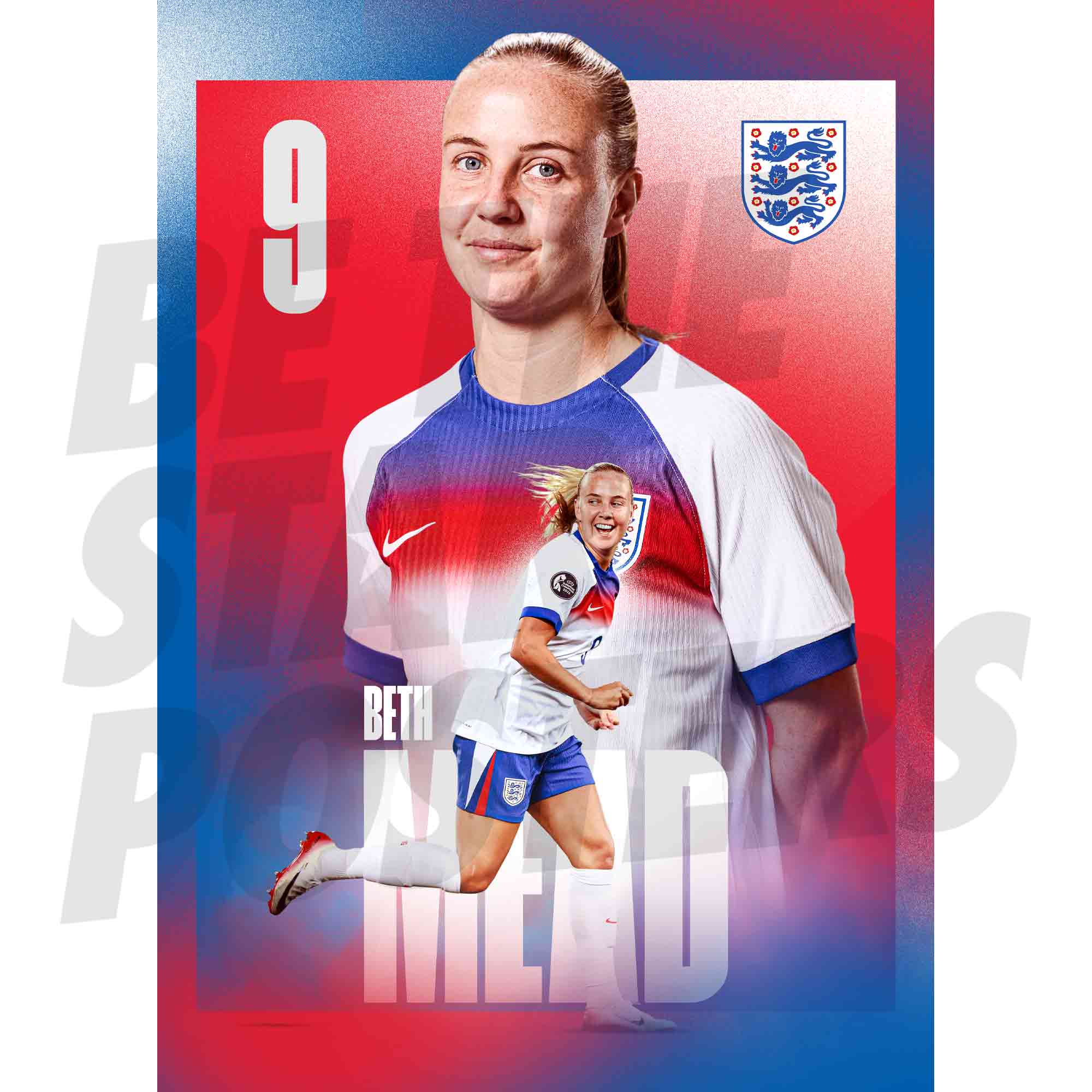 Lionesses | Mead 25/26 Action Poster | Official Print | BTSP – Be The ...