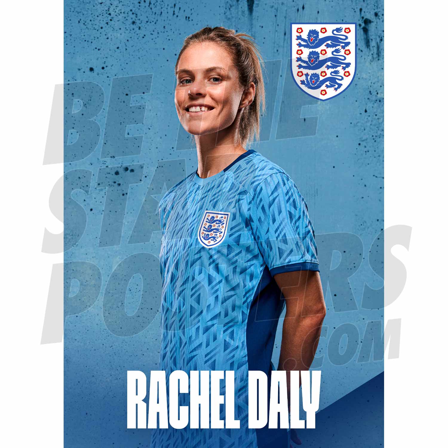 Lionesses | Daly 23/24 Away Headshot Poster | Be The Star Posters – Be ...